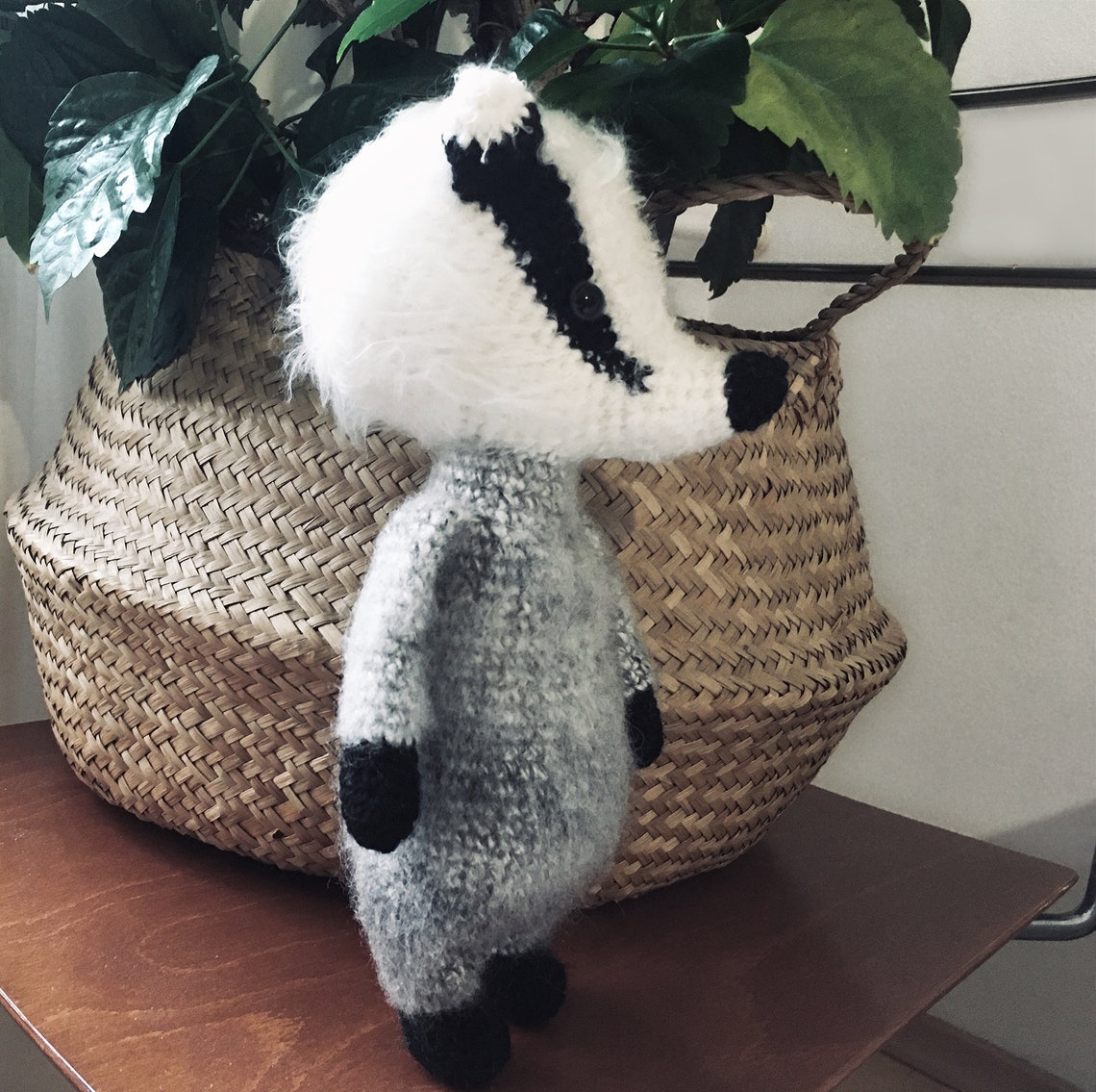 Amigurumi Crochet Badger Pattern Pdf Download Diy - Etsy