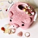 Amigurumi Crochet Piggy Bank Pattern Grace the Piggy Bank - Etsy