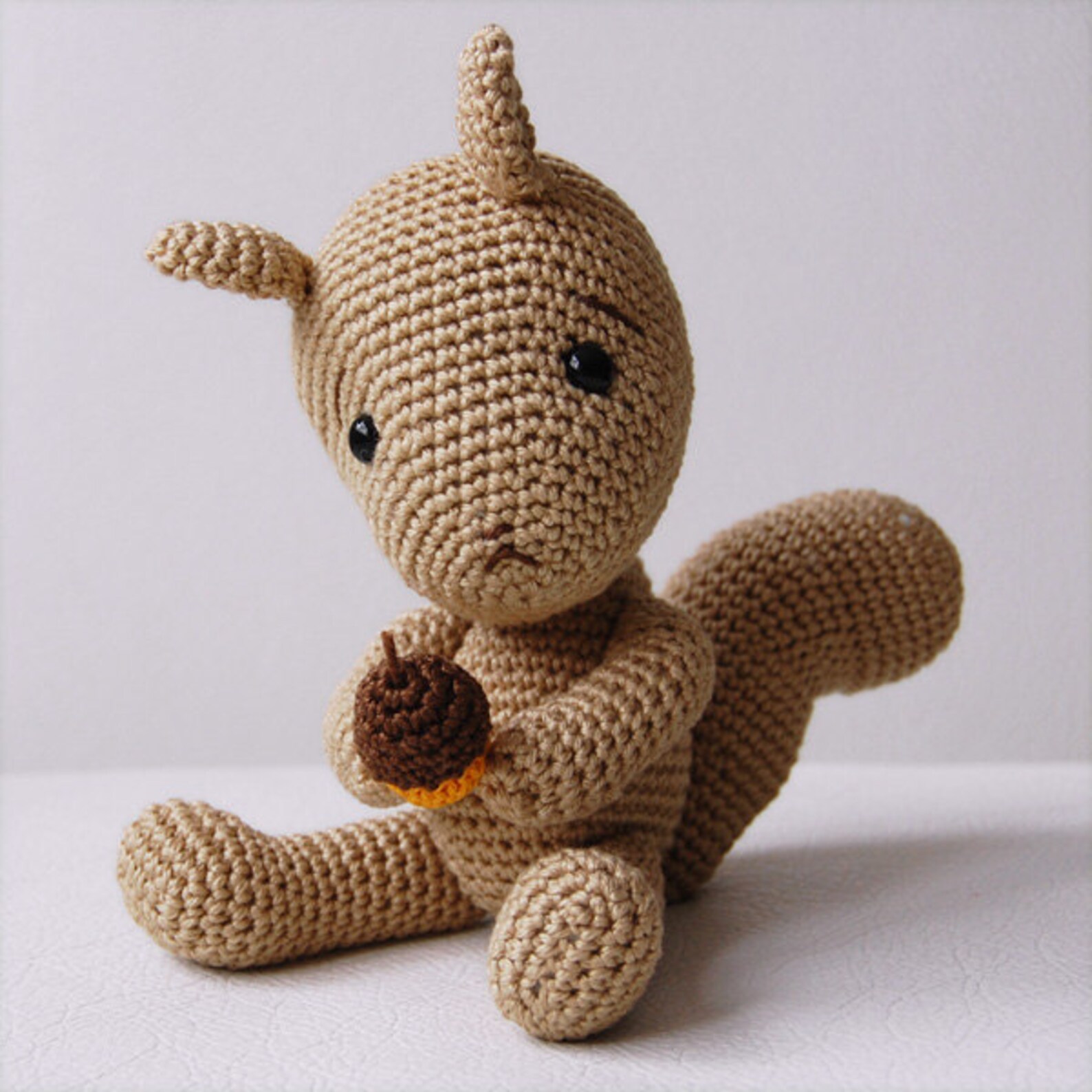 Amigurumi Crochet Squirrel Pattern Simon the Squirrel | Etsy