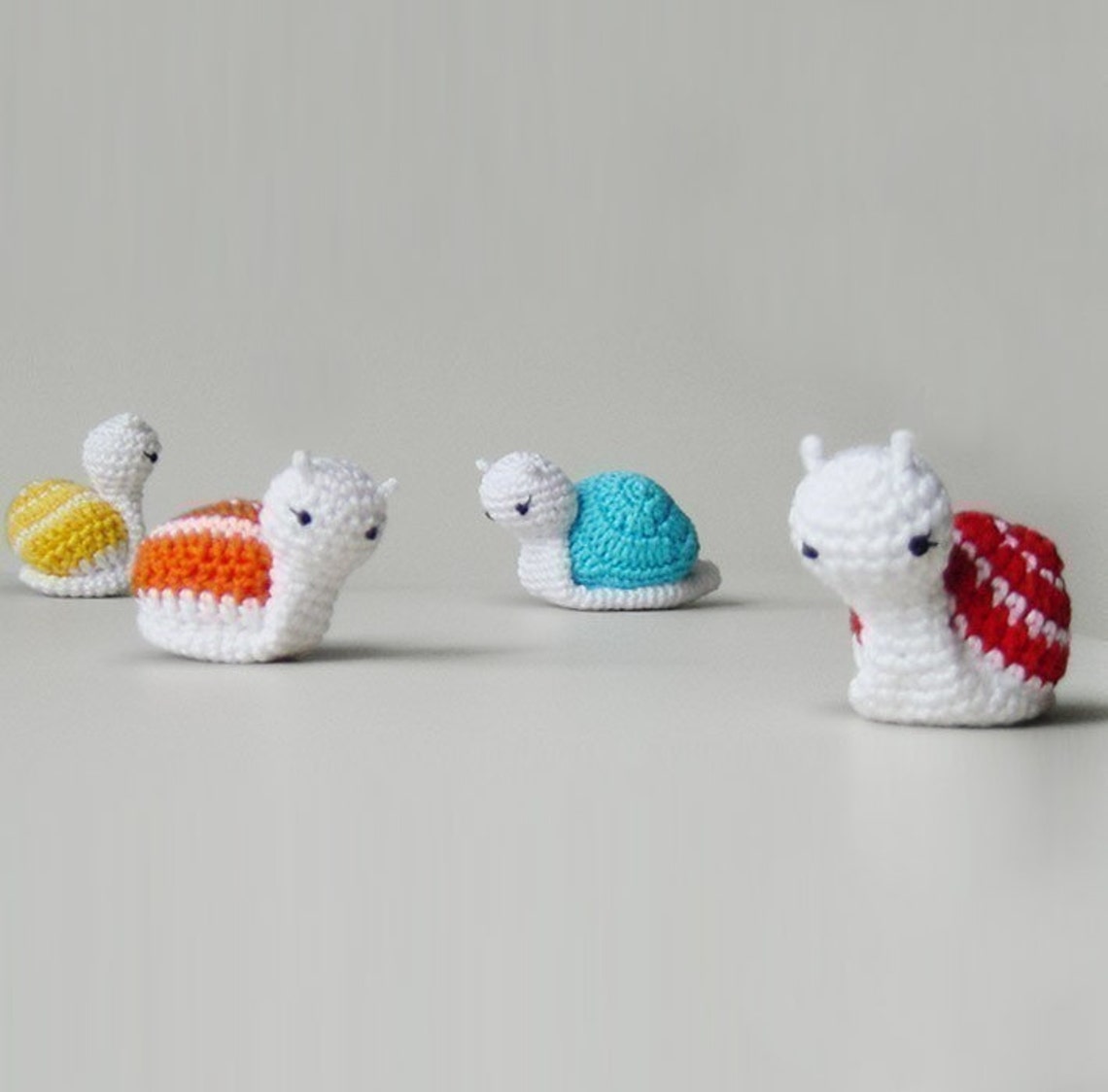 Amigurumi Crochet Snail Pattern Amigurumi Snail Softie - Etsy