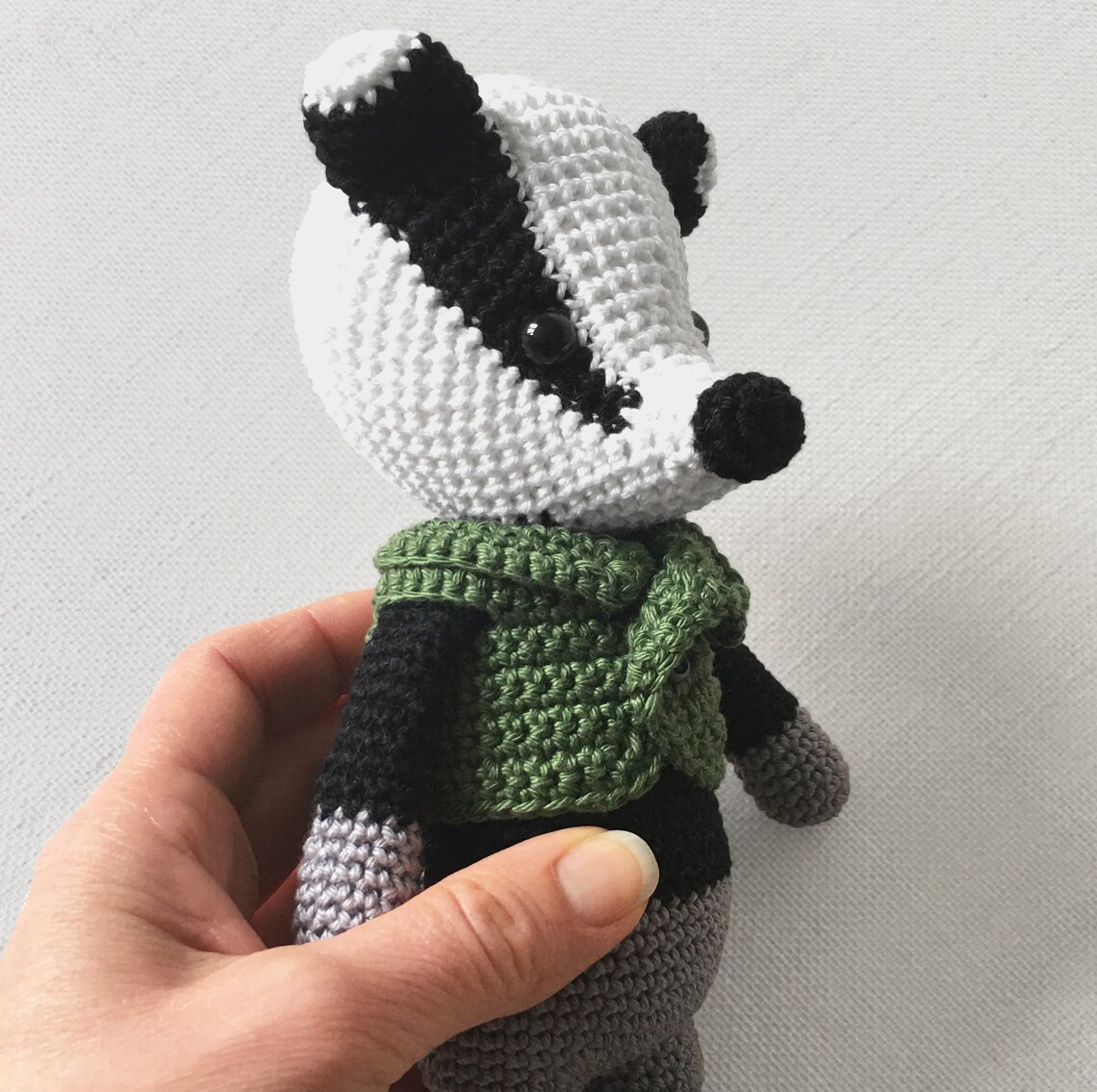 Amigurumi Crochet Badger Pattern Pdf Download Diy - Etsy