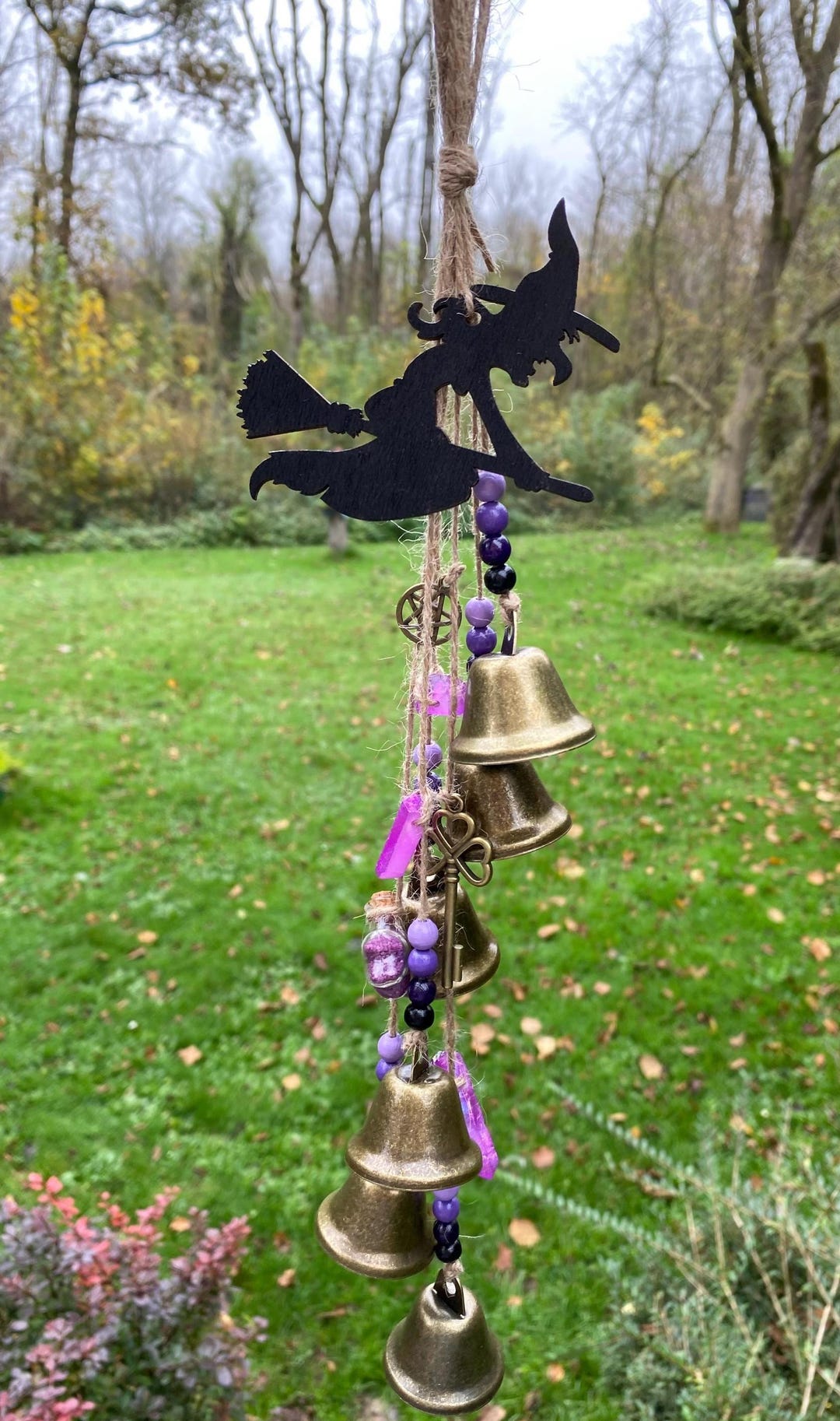 Wind Chime “witch Magic” / Chimes / Magic / House Protection / Wicca ...