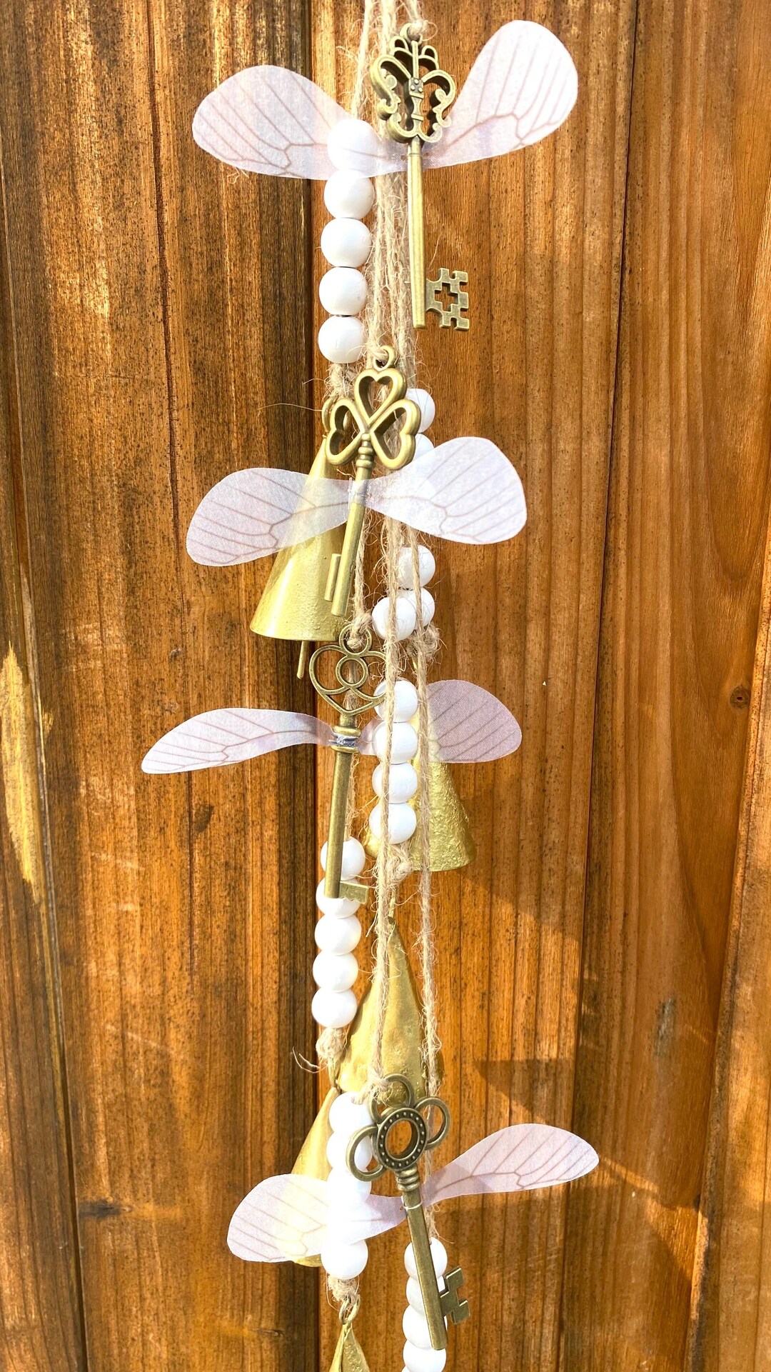 Flying Keys” Wind Chimes Chimes. Cowbells. Witch Bell. Magic Home Decor ...