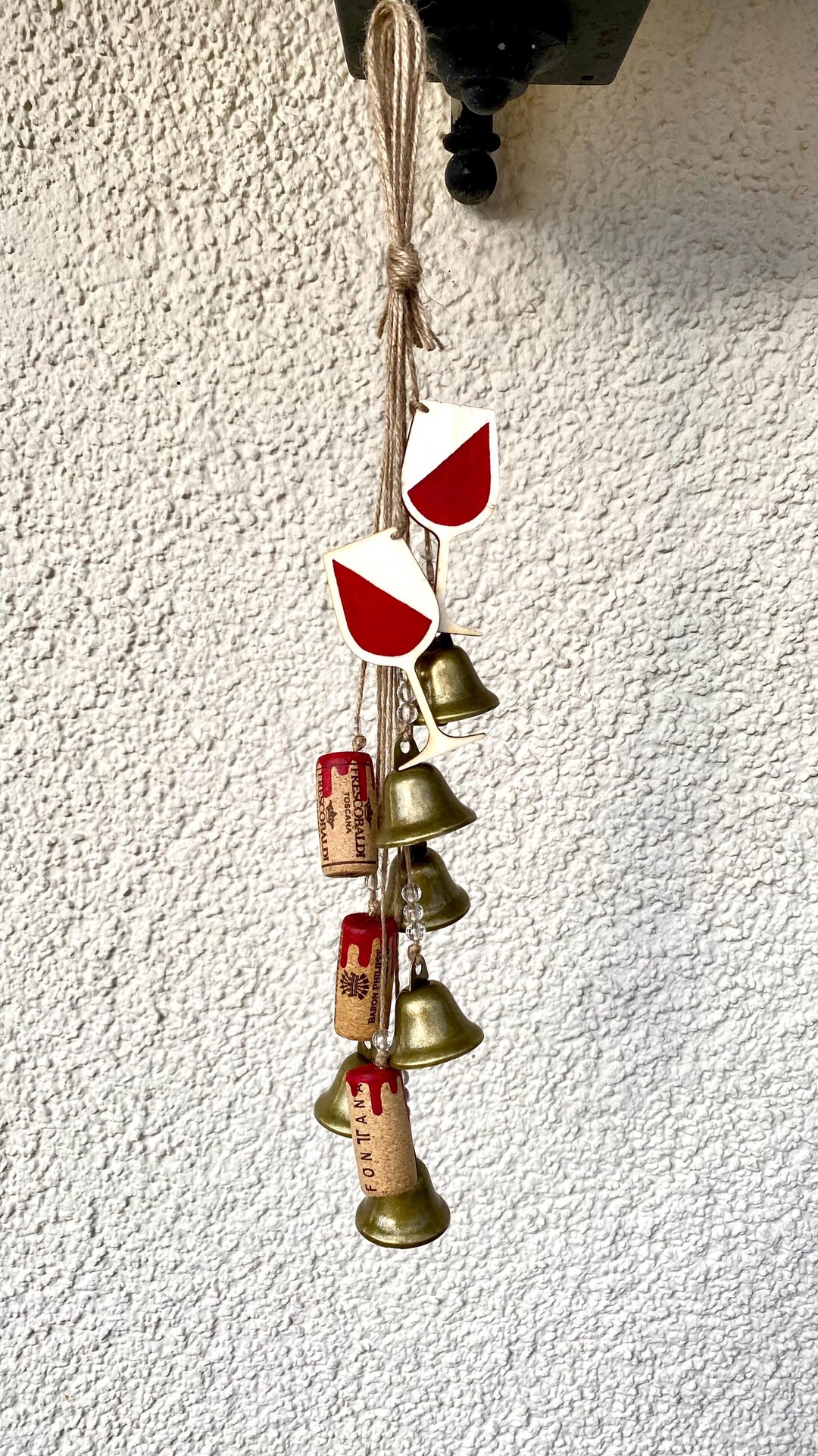 Wind Chime “wine Moment” for Patios, Balconies, or Conservatories. Wine ...