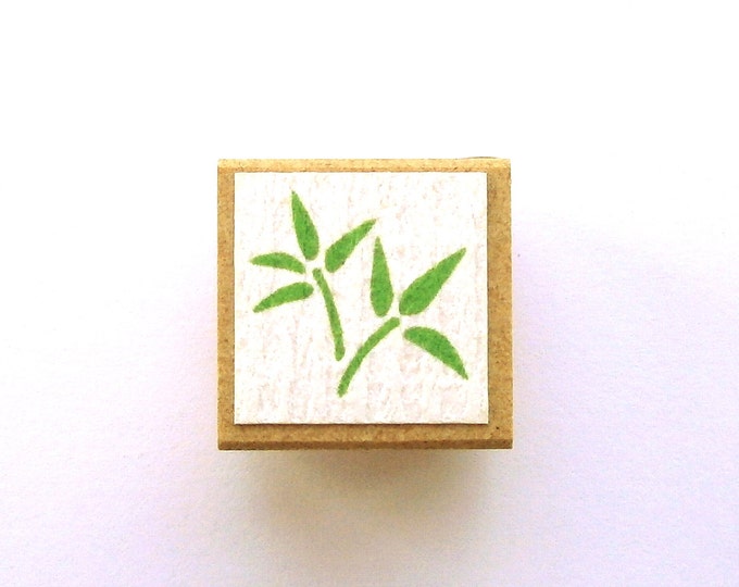 Bamboo Rubber Stamp Japanese Rubber Stamp Small Size - Etsy
