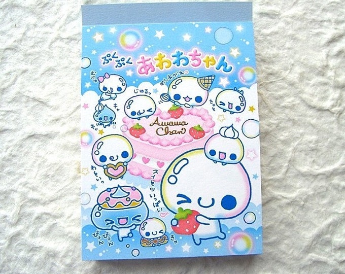 Kawaii Cute Small Japanese Anime Memo Pad-cute Bubble - Etsy