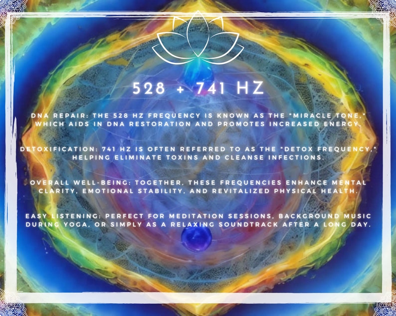 528 Hz 741 Hz Healing Frequencies: Experience the Healing Power of ...