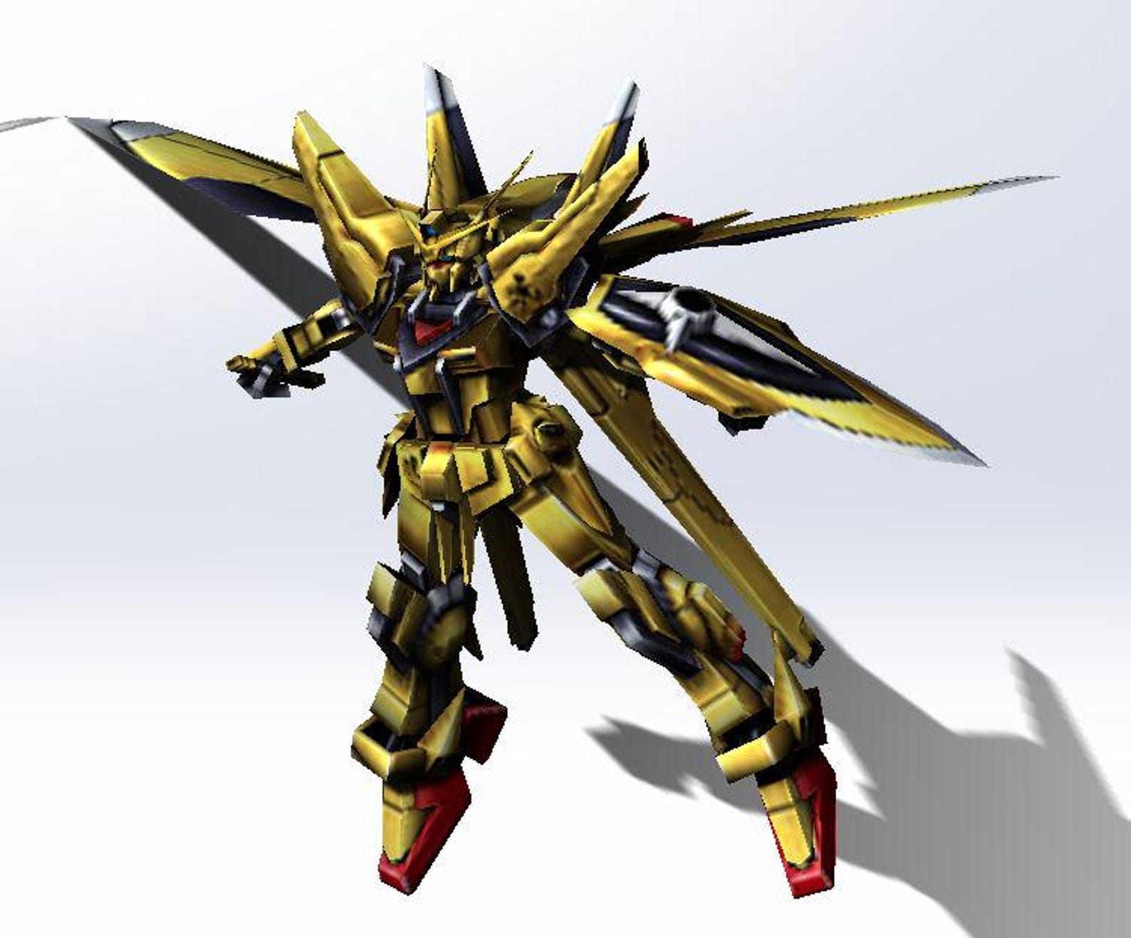 3D Printable STL File Gundam Akatsuki Model Kit High-quality Custom ...