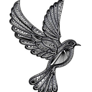 3D Printable Bird Model STL File Detailed Bird Design for 3D Printing ...