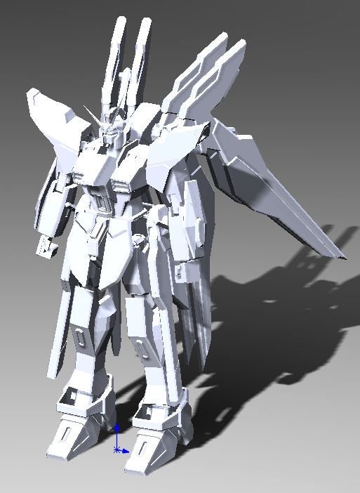Gundam Strike STL File 3D Printable Gundam Model DIY Robot Design ...