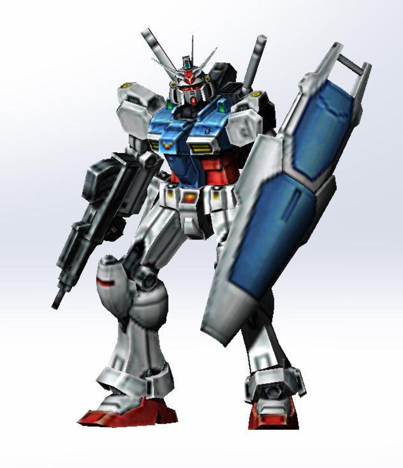 Gundam Zephyranthes STL File for 3D Printing Detailed Mecha Model Kit ...