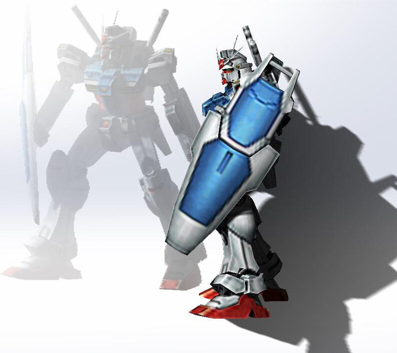 Gundam Zephyranthes STL File for 3D Printing Detailed Mecha Model Kit ...