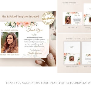 Editable Funeral Bundle Template Pink White Roses, Floral Celebration ...