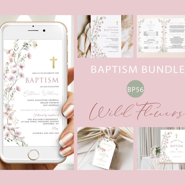 Girl Baptism Package - Etsy