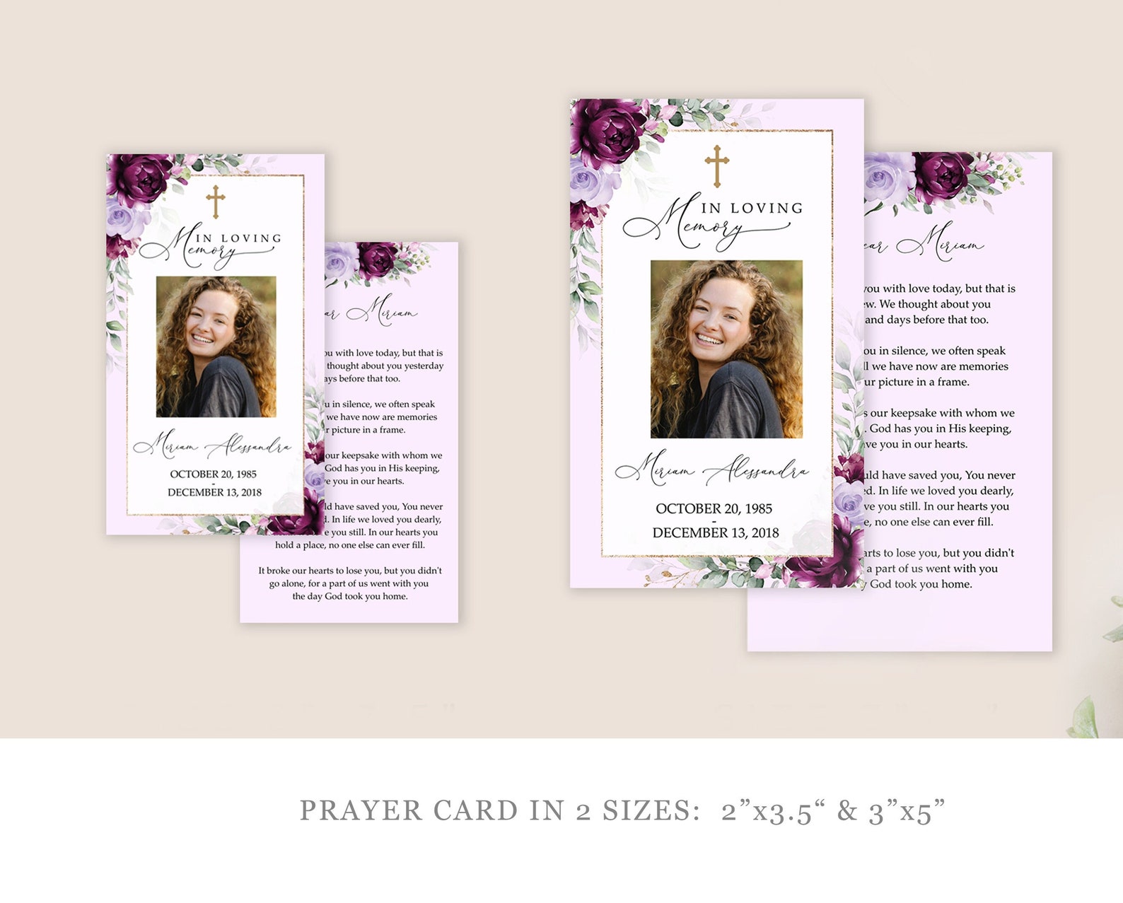 Editable Funeral Bundle, Memorial Package Celebration of Life Package ...