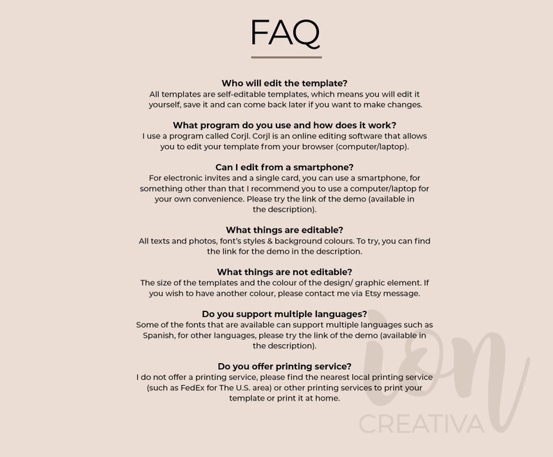 Editable Funeral Program Template, Celebration of Life, Funeral ...