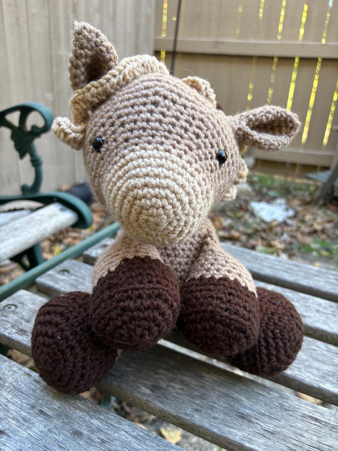 Crochet Horse Amigurumi Stuffed Horse Custom Horse Plush Crochet Pony ...