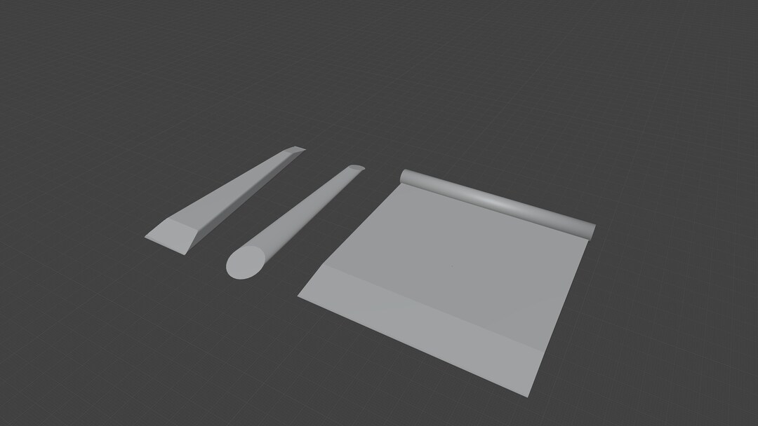 Basic Scraper Set 3D STL Model - Etsy