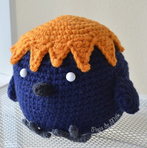 PATTERN: Crochet Haikyuu Crow Anime Amigurumi — Pops de Milk - Fun and ...