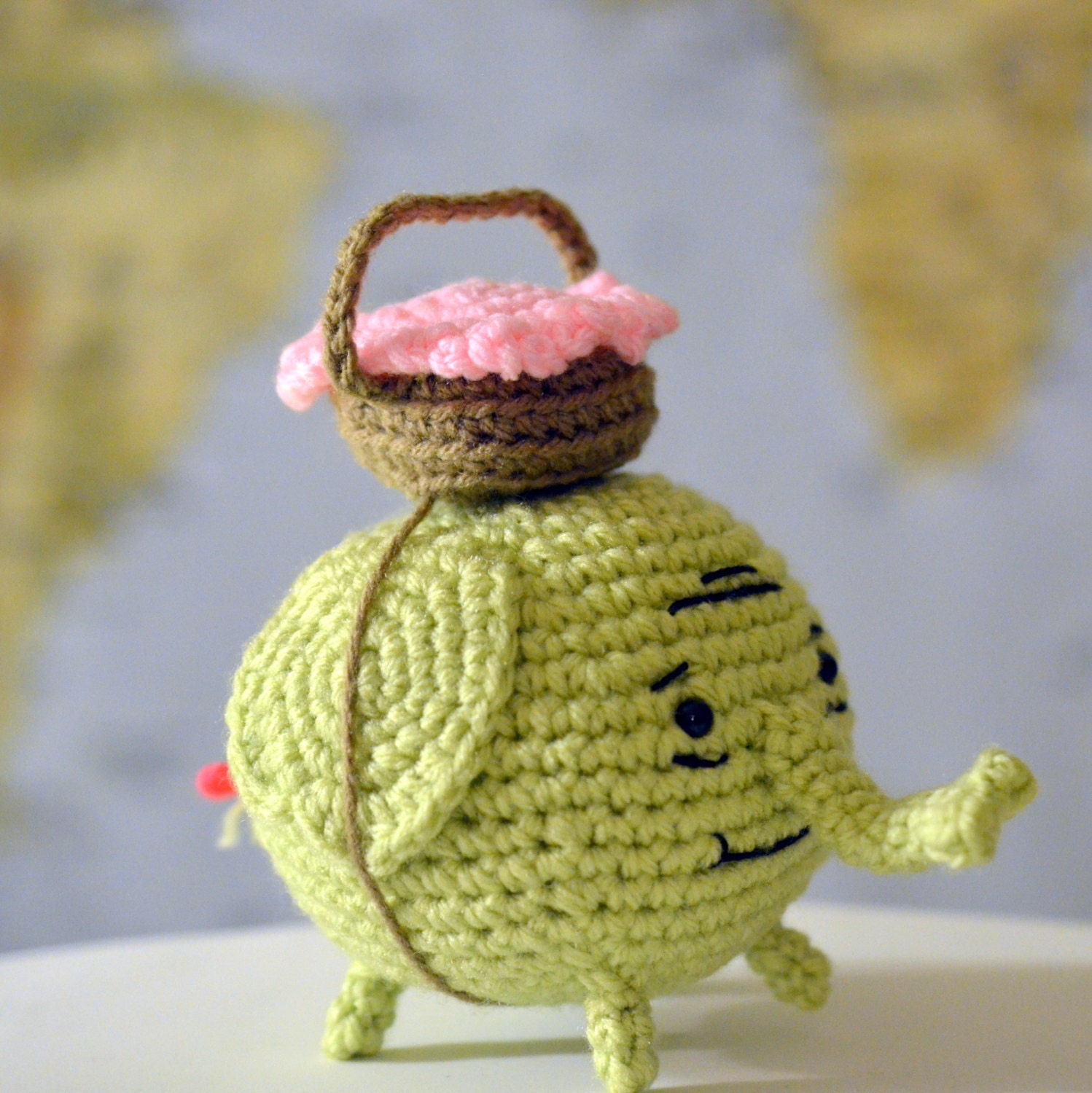 PATTERN: Crochet Tree Trunks Elephant Amigurumi — Pops de Milk - Fun ...