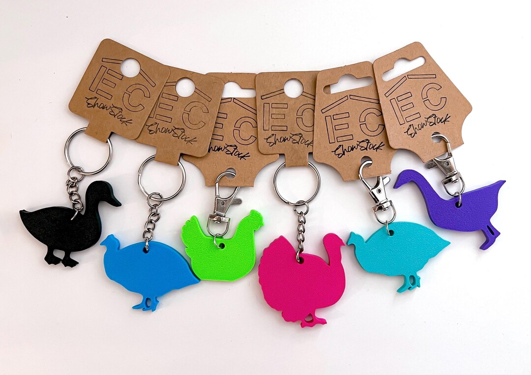 4-H Keychain/clip. Poultry Club. Show Birds. Livestock Clip. Chicken ...
