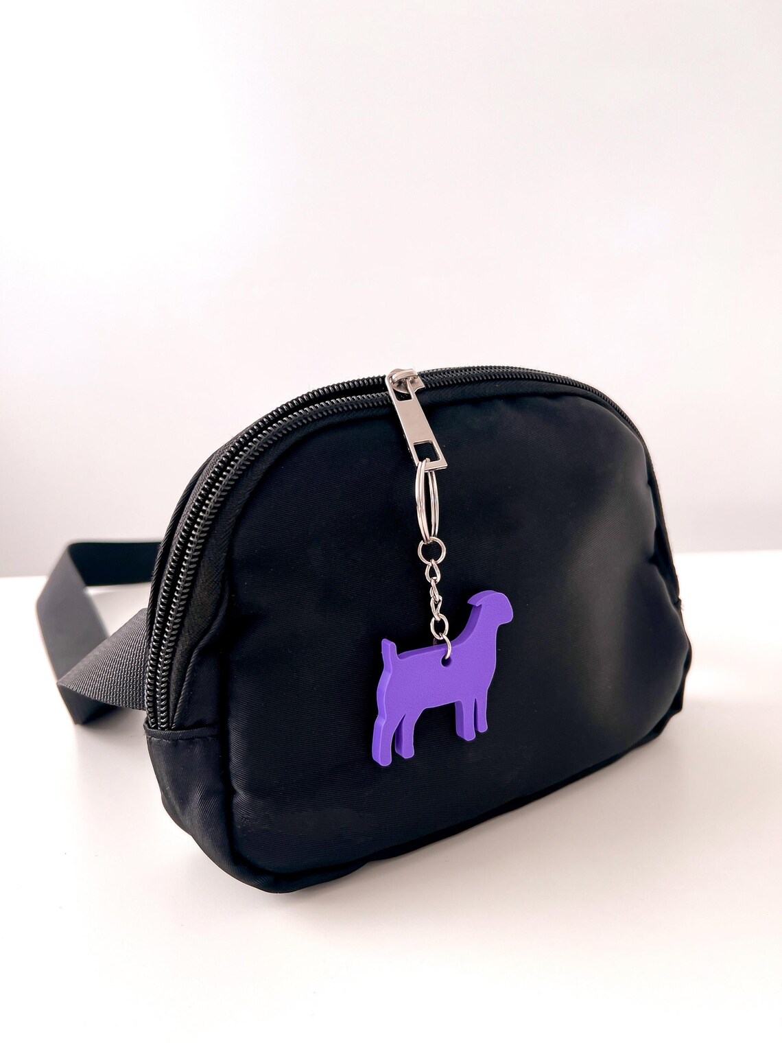 Goat Keychain/clip. Livestock Keychain. 4-H Gift. Dairy Goat. Show Goat ...