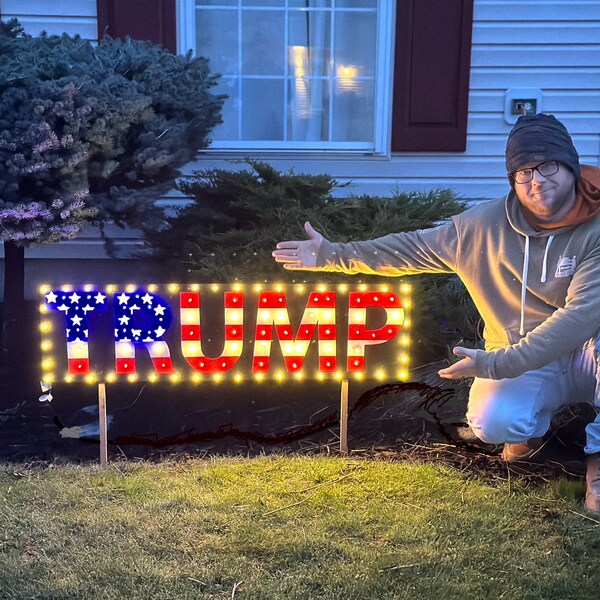Trump Support Yard Decor - Etsy