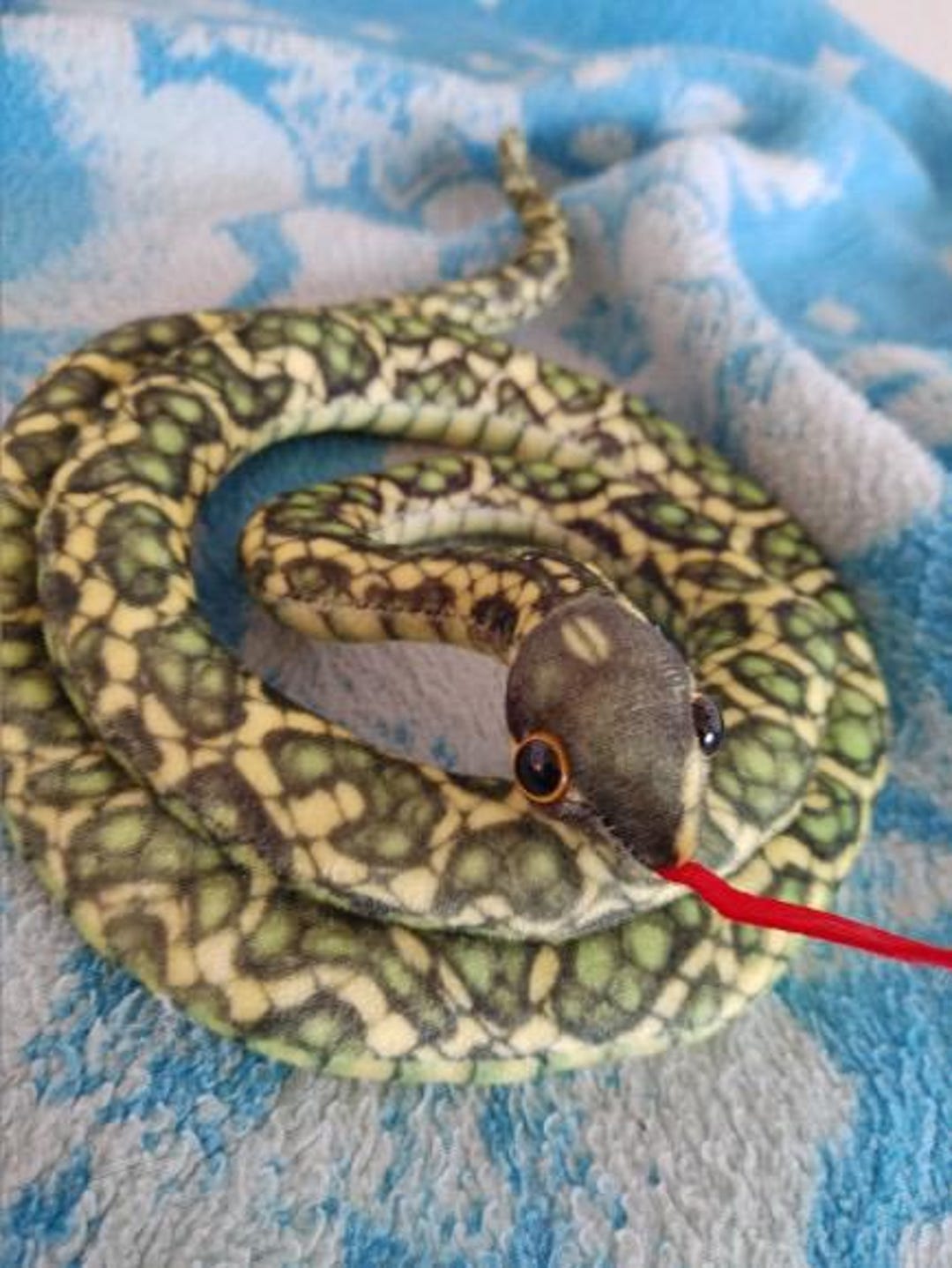 Extra Large 160cm Snake Plush Toy - Soft & Cuddly Serpent Stuffed ...