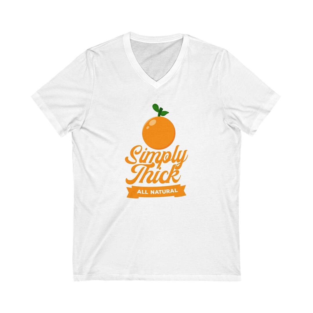 Womens Simply Thick Short Sleeve V-neck Bella Canvas T Shirt - Etsy