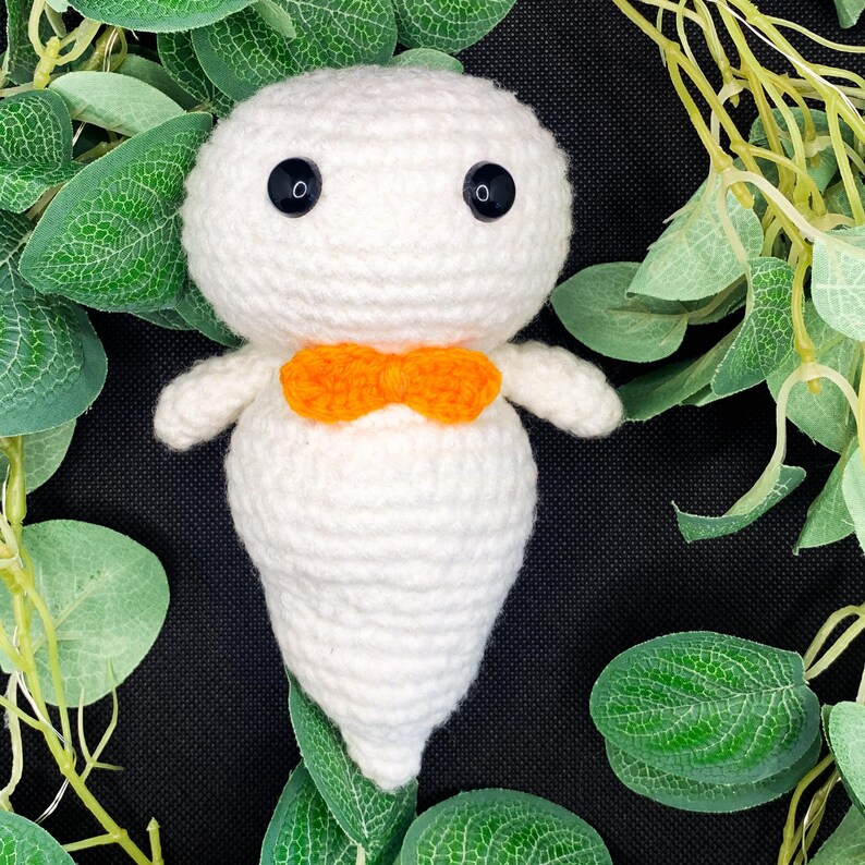 Crochet Ghost Plushie Kawaii Plush Alternative Crochet Gift Goth ...