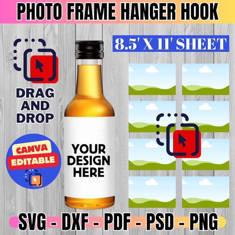 Liquor Bottle Label - Etsy