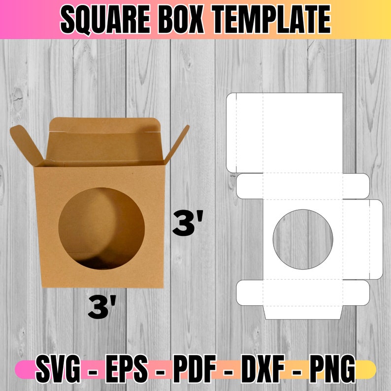 Box Svg, Rectangular Box Svg, Soap Box Svg, Square Box Template Svg ...