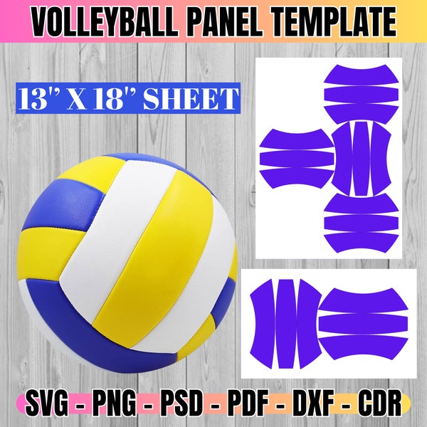 Canva Template Volleyball - Etsy