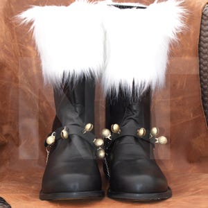 Customizable Santa Claus Boot for Adult and Kids With Jingle Bells ...