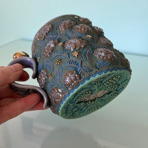 Pine Cone Cup With Gold Stars 1 - Etsy