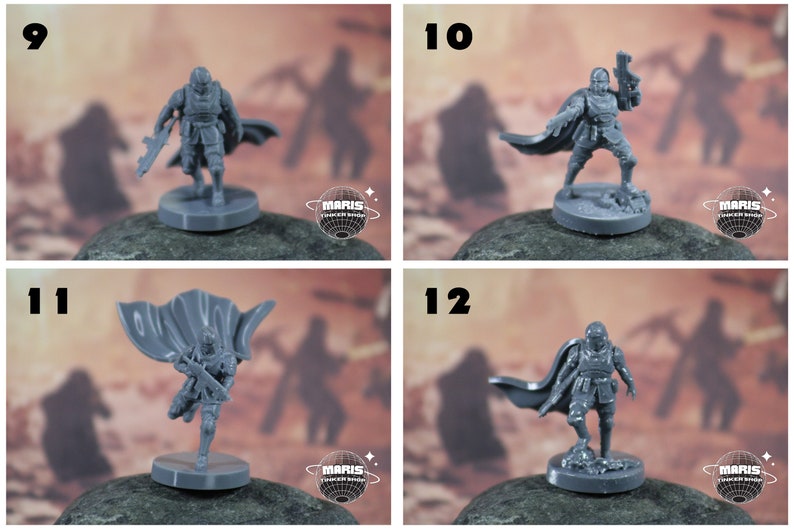 Helldivers 2 Figures. Tabletop Figures Suitable for Wargaming. Scale 1/48 32mm Base Ultra-high ...