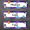 Student Desk Name Labels, Editable Classroom Printables, Student Name ...