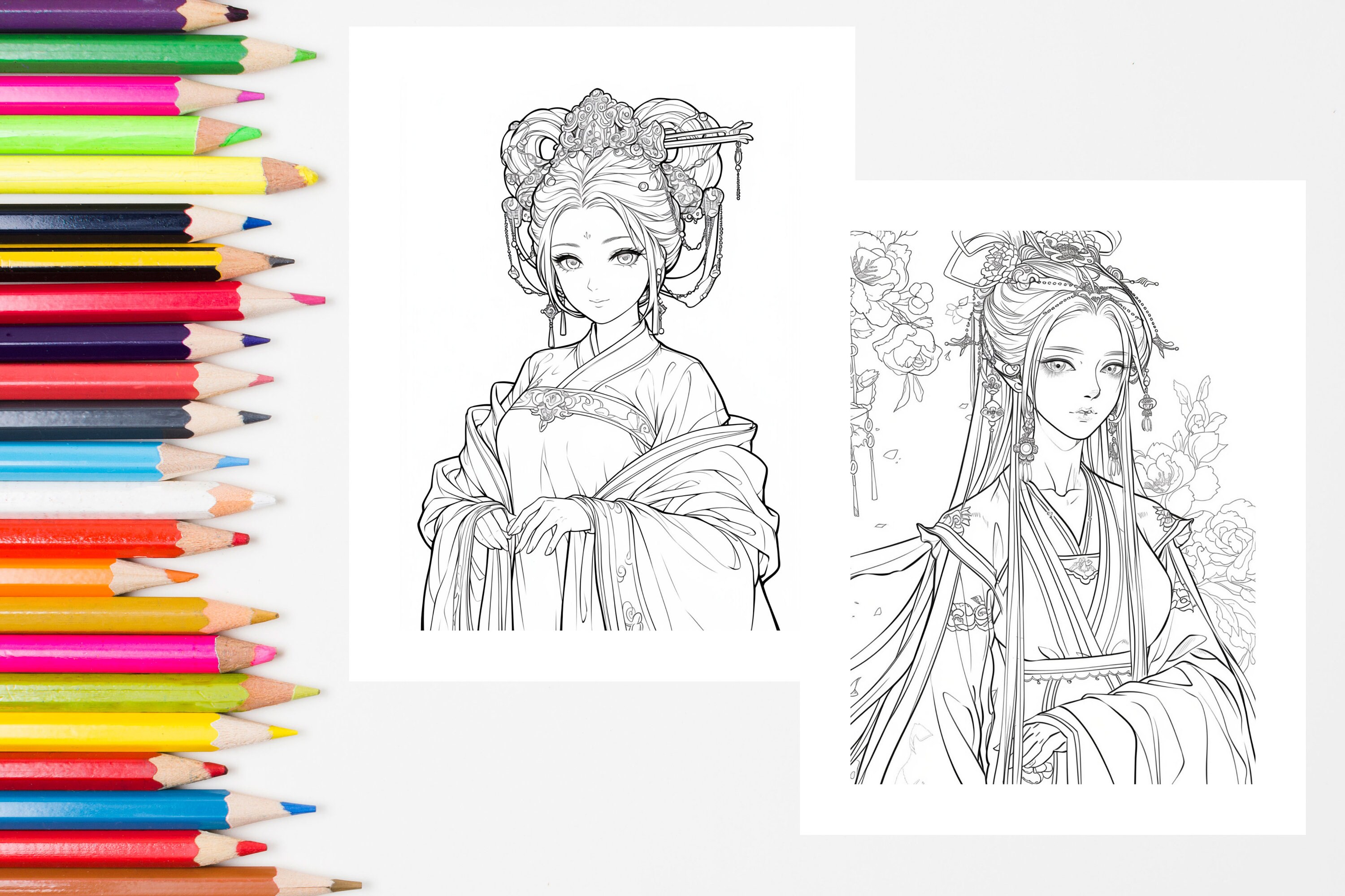 Beautiful China Coloring Book for Kids : - Kids Coloring Pages, Easy to ...