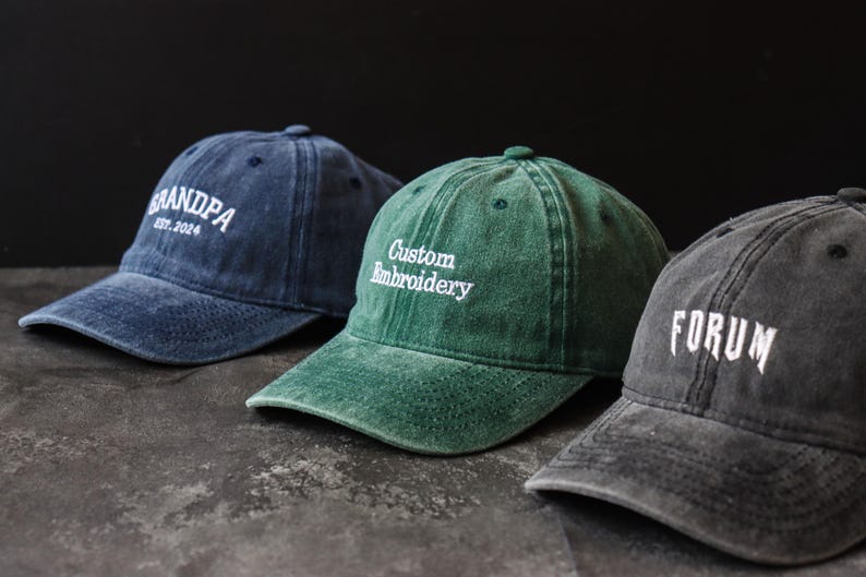 Personalized Cap With Your Own Logo,custom Embroidered Bridesmaid Cap ...