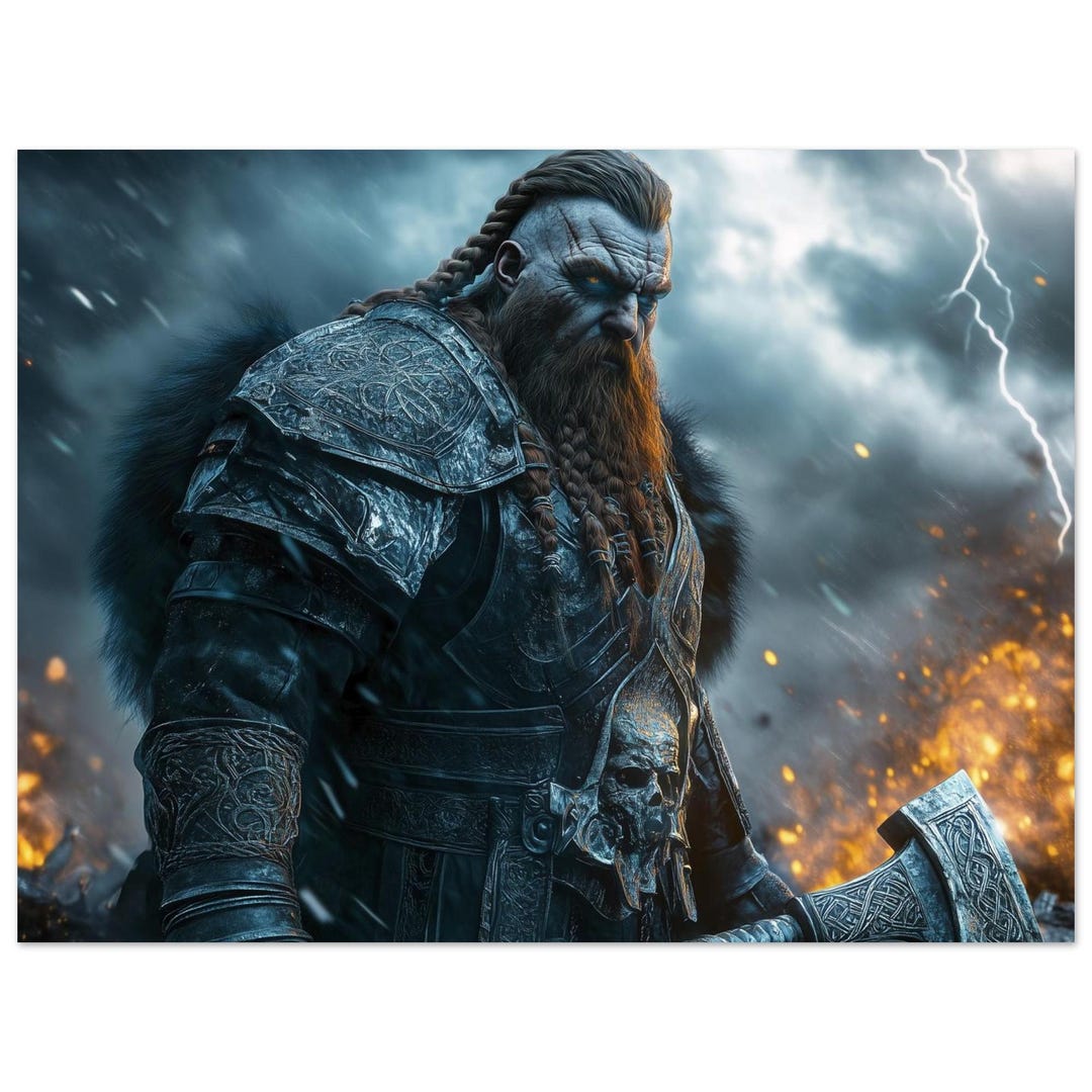 Mighty Warrior Dwarf - Etsy