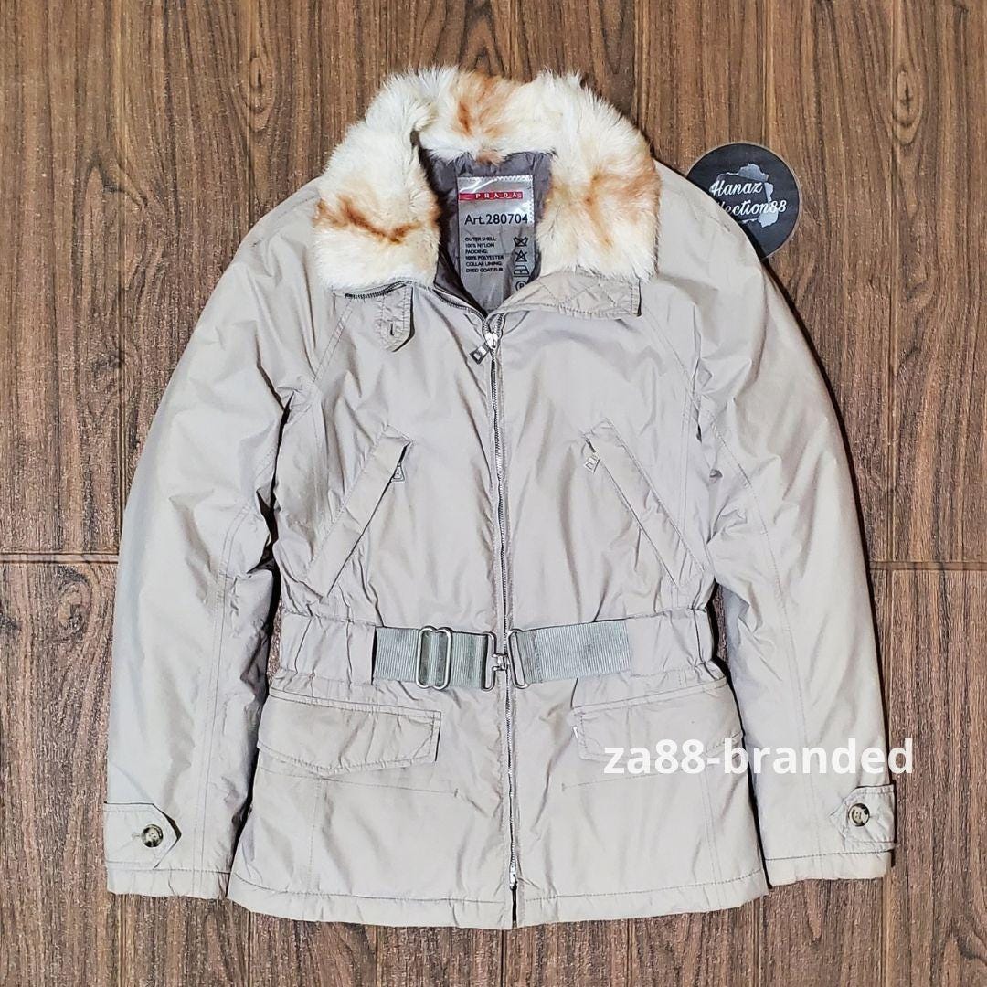 PRADA GORE-TEX Fox Fur Lined Jacket - Etsy