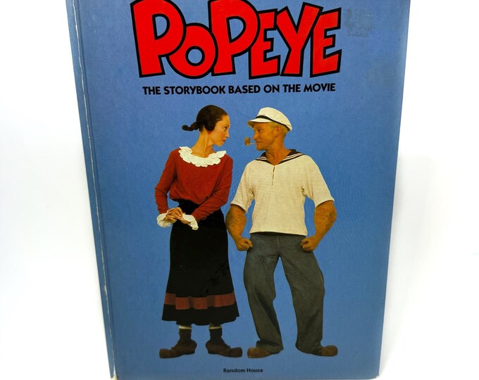 Popeye. the Storybook Based on the Movie ~ Vintage Book (1981) Robin ...