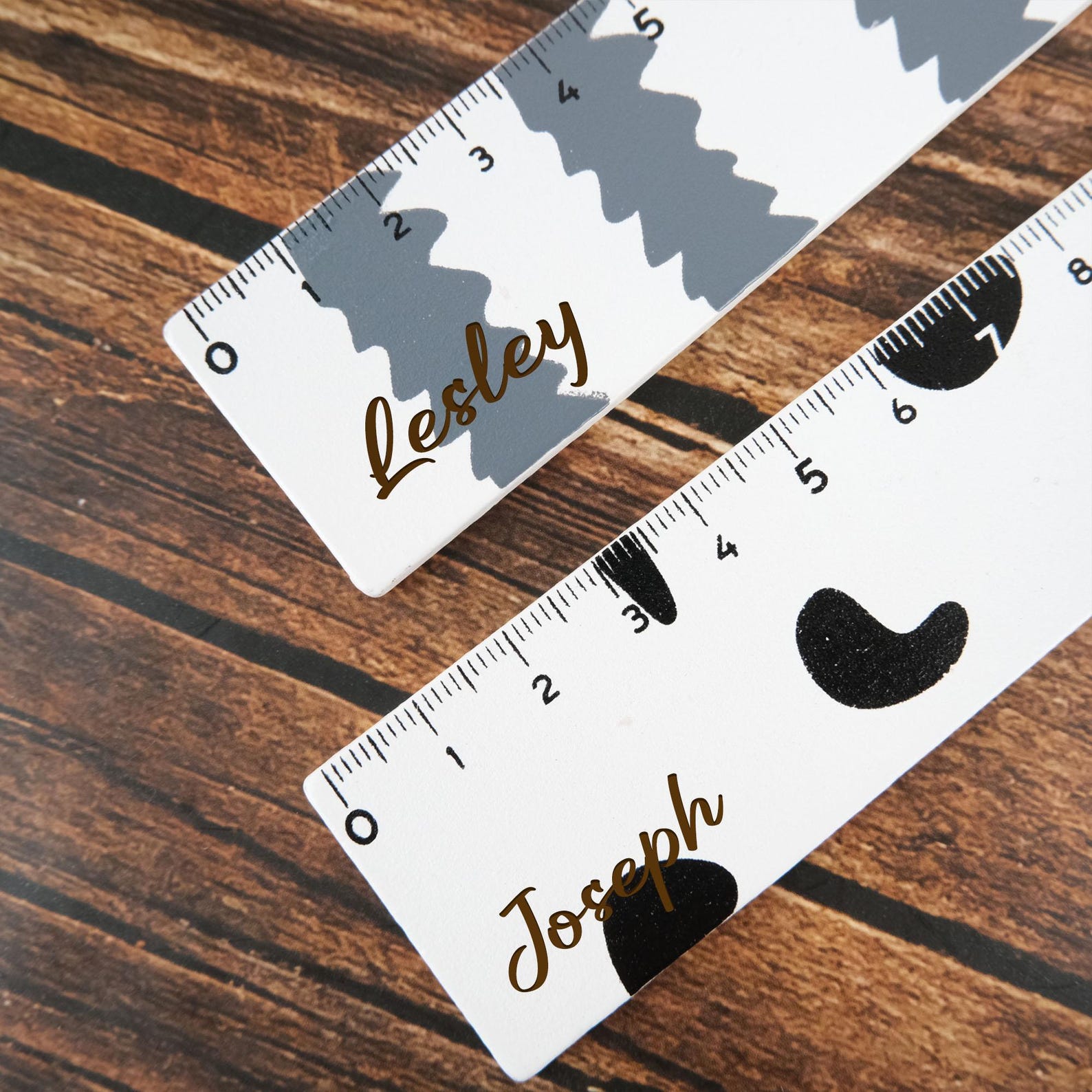 Personalization Creative Cat Paws Wooden Pocket Ruler, Children Ruler ...