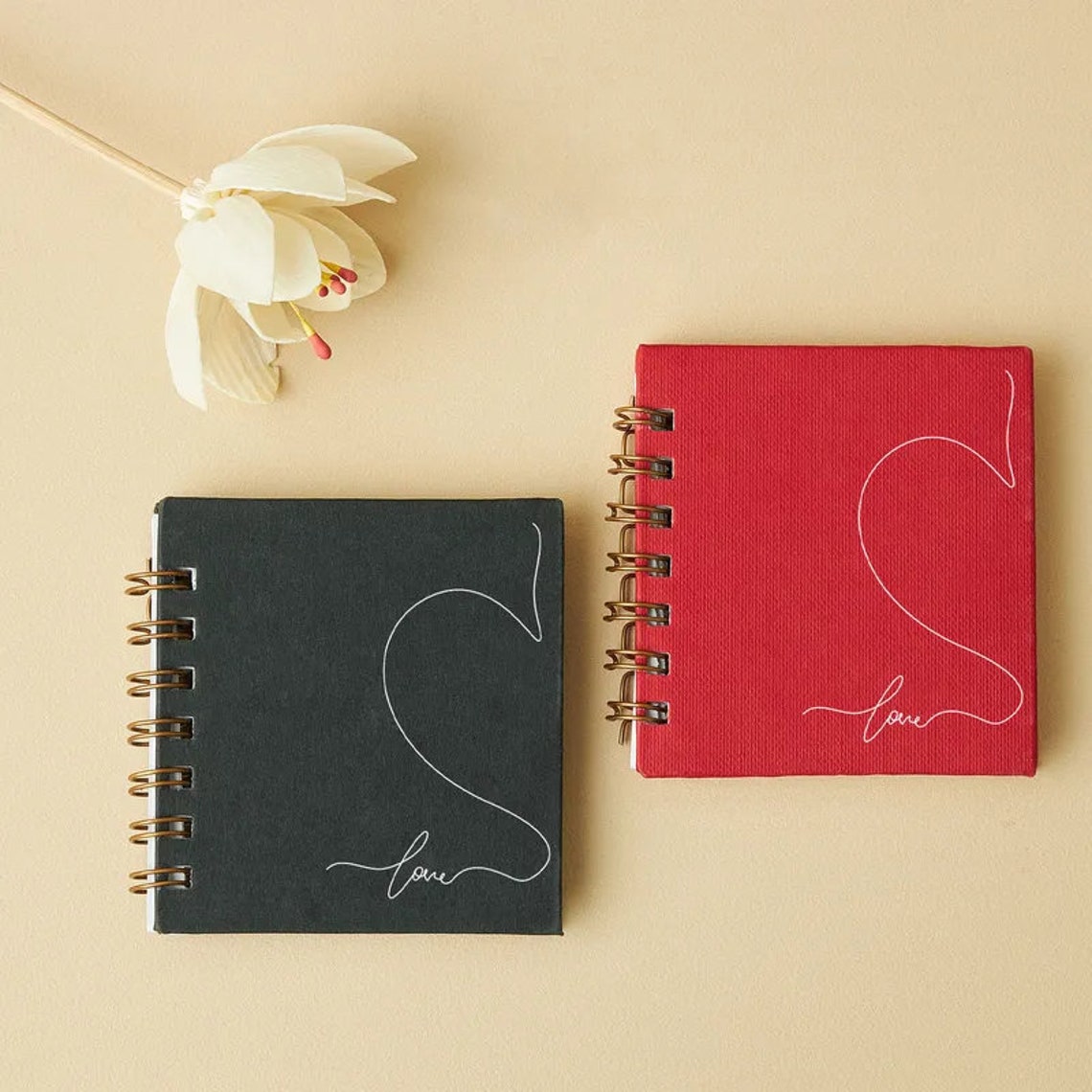 Mini Photo Album With 40 Photos, Custom Photo Album, Couple's Album ...