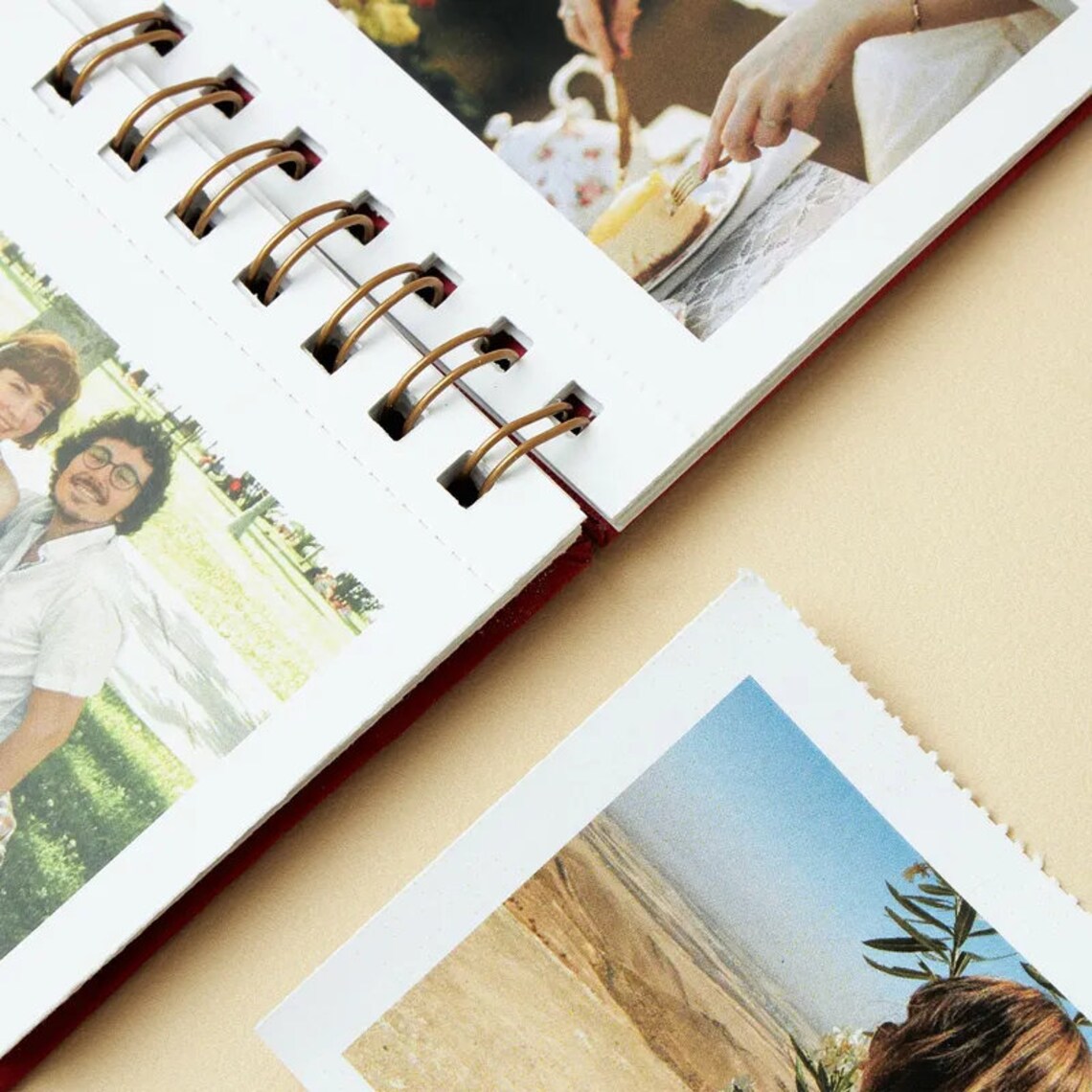 Mini Photo Album With 40 Photos, Custom Photo Album, Couple's Album ...