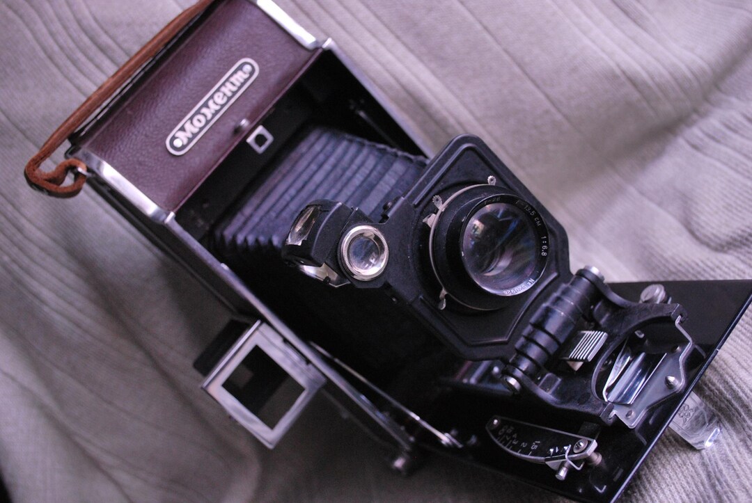 Rare Vintage Camera MOMENT T-26 6.8/13.5 No.520926 50s Copy Polaroid ...