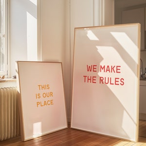 Our Place Print, Our Place Poster, This is Our Place Sign Wall Art ...