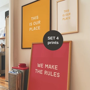 Our Place Print, Our Place Poster, This is Our Place Sign Wall Art ...
