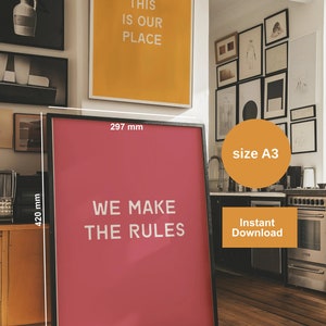 Our Place Print, Our Place Poster, This is Our Place Sign Wall Art ...