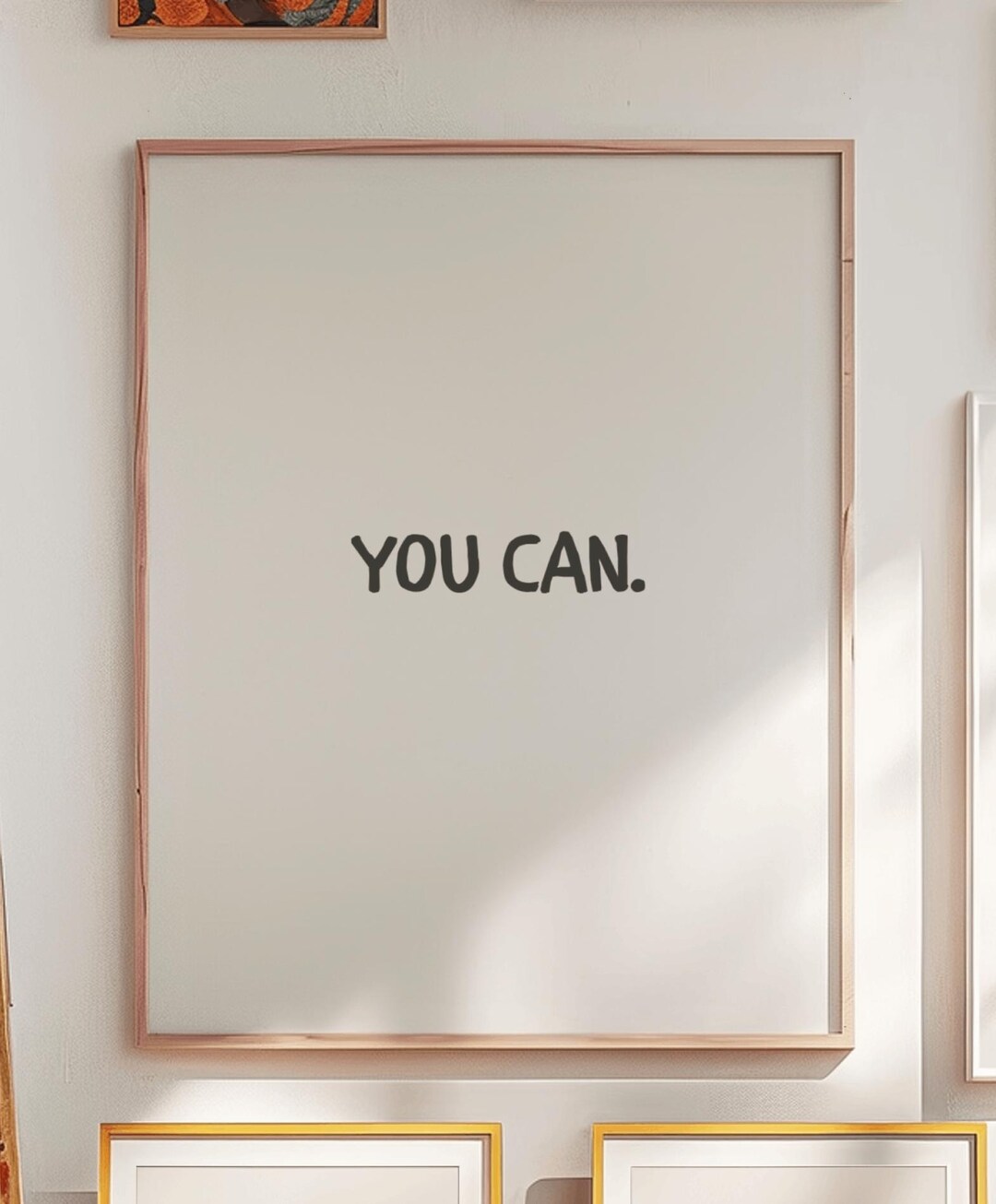 You Can Poster, Motivational Poster Minimalism, Motivational Poster ...